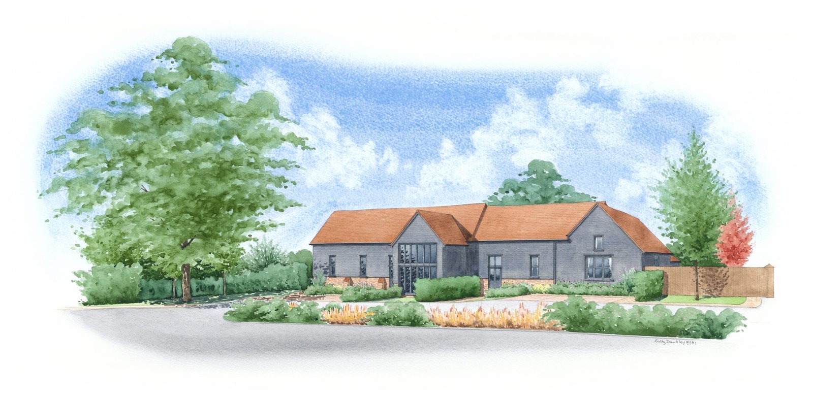 Sally Dunkley, FSAI - The Society of Architectural Illustrators (SAI)